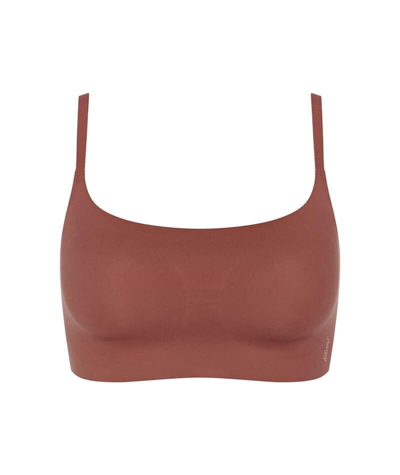 Sloggi ZERO Feel 2.0 Wire-free Ultra Bra - Burnt Henna - Curvy Bras