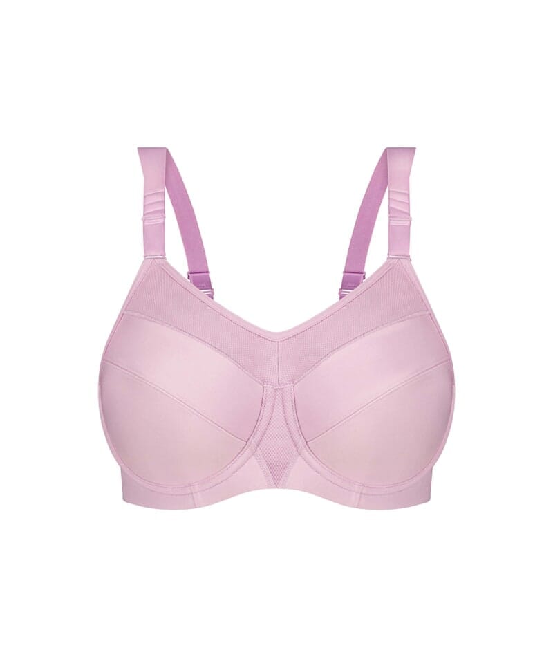 Triumph Triaction Ultra Underwired Sports Bra - Iris - Curvy Bras