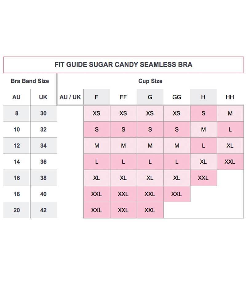 Sugar Candy Fuller Bust Seamless F-HH Cup Lounge Tank - Charcoal ...