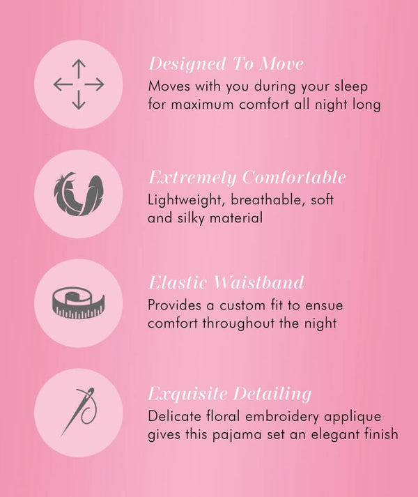 Exquisite Form Short Sleeve Pajamas Plus - Sangria - Curvy Bras