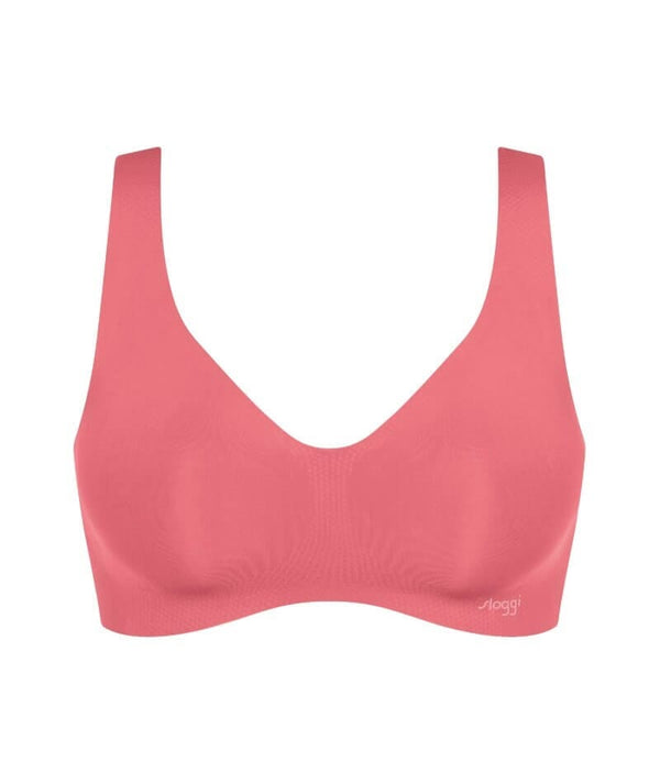 Sloggi ZERO Feel Wire-free Bralette - Desert Rose - Curvy Bras